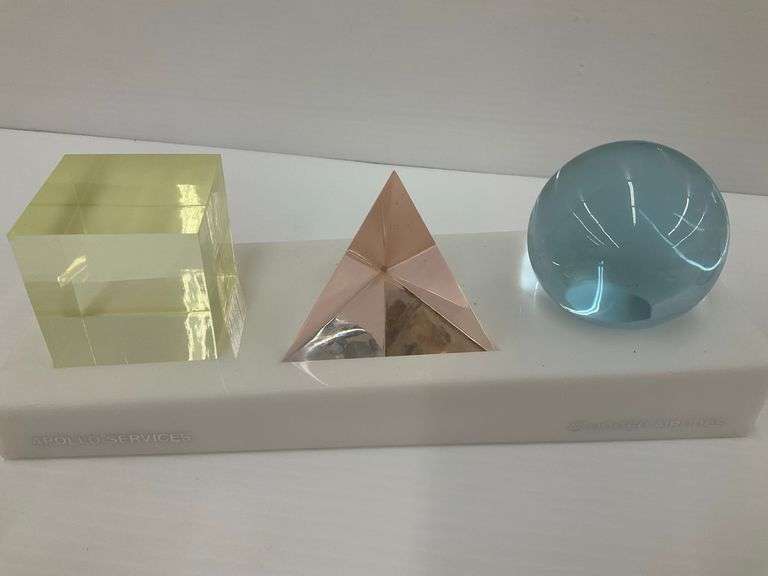 Collection of Desktop Decorative Paperweights - Beloit Auction & Realty