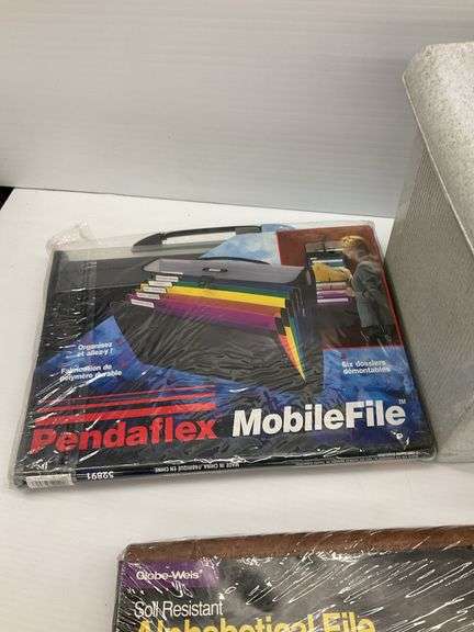 Lot of Office File Storage & Organization Items - Beloit Auction & Realty