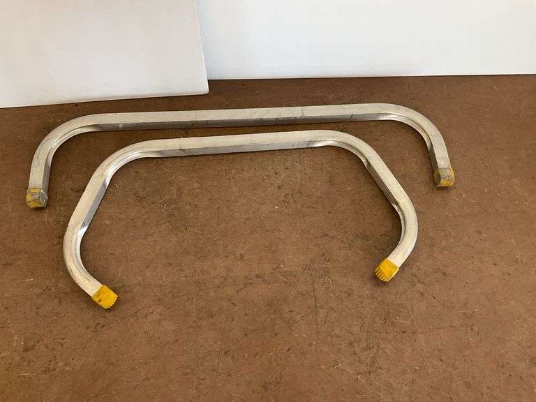 Pair of Metal Grab Handles or Brackets... largest 48 in. long - Beloit ...