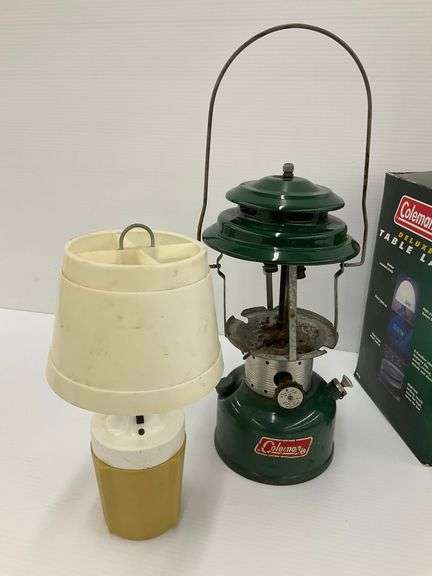 Coleman Lantern & Table Lamps - Beloit Auction & Realty