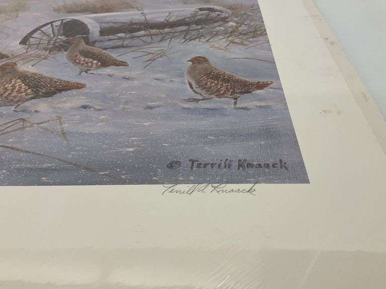 Terriill Knack "Winter Wind - Hungarian Partridge" Signed & Numbered ...
