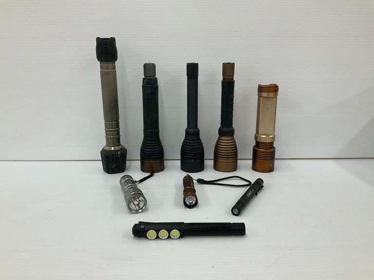 Collection of Assorted Flashlights - Beloit Auction & Realty