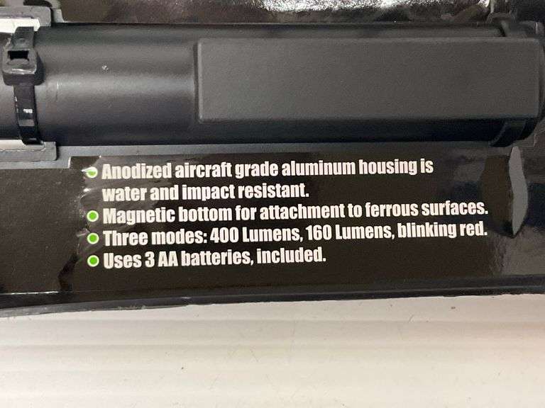 New GRIP Wide Beam COB Pen Light - Beloit Auction & Realty