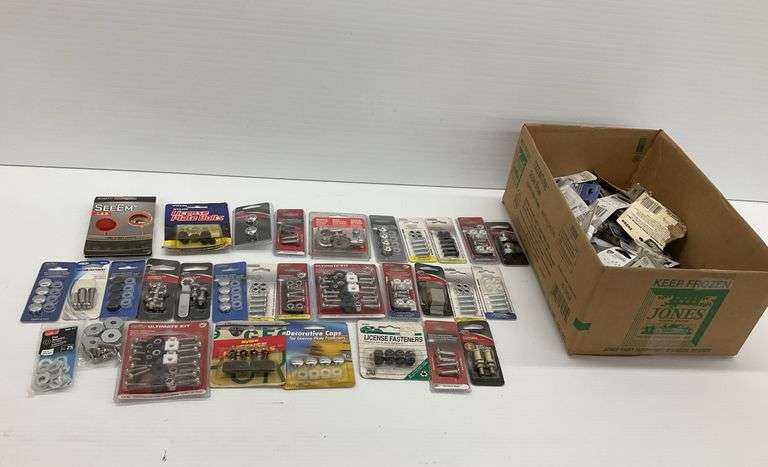 Assorted Automotive Fasteners and Hardware Lot - Beloit Auction & Realty