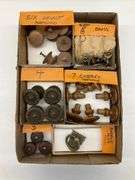 Assorted Antique Decorative Drawer Pulls and Knobs - Beloit Auction & Realty