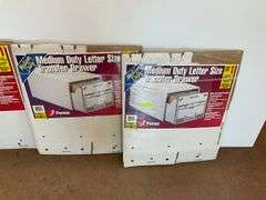 Lot of 3 Perma Medium Duty Letter Size Transfer Drawer Boxes - Beloit ...