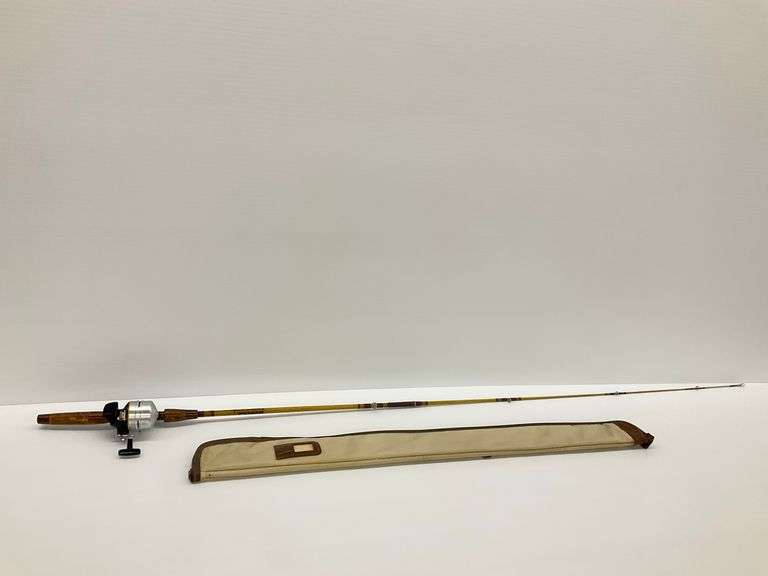 Ted Williams V-225 Tournament Model Fishing Rod and Reel - Beloit ...