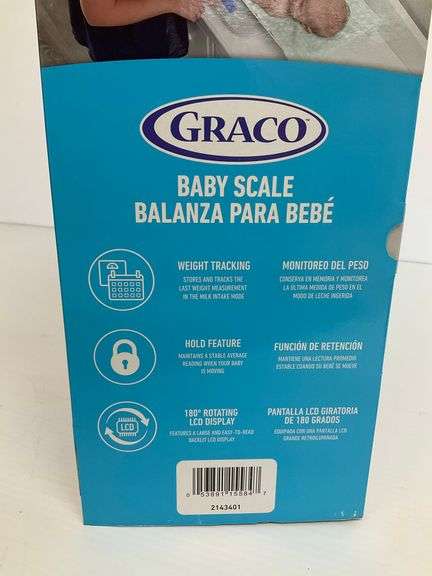 New Graco Baby Scale - Tracks Weight, Milk Intake, and Growth - Beloit ...