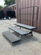 Midwest Folding TransFold Choral Riser...66.5 x 69.5 x 56 in. - Beloit ...