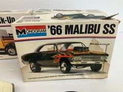 Assorted Model Car & Plane Kits - Mean Mudder, Malibu SS, Thunderbolt ...
