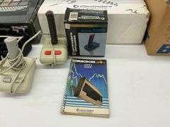 Commodore Computer Lot: Plus/4, C64 User Guide, 1541 Disk Drive, Joysticks, Disks - Beloit ...