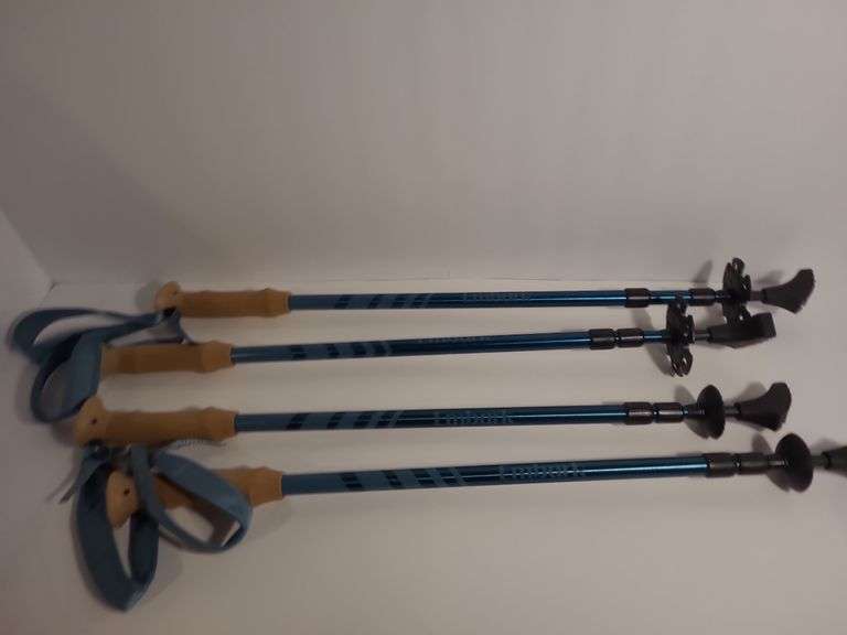 2 New Sets Embark Trekking Poles Walking Sticks - Beloit Auction & Realty
