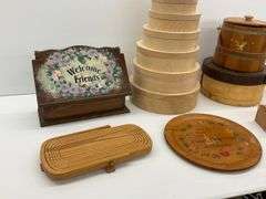 Wooden Boxes and Decorative Items - Beloit Auction & Realty