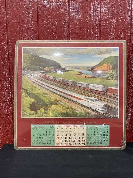 (4)-Train Calendars - Aumann Auctions, Inc.