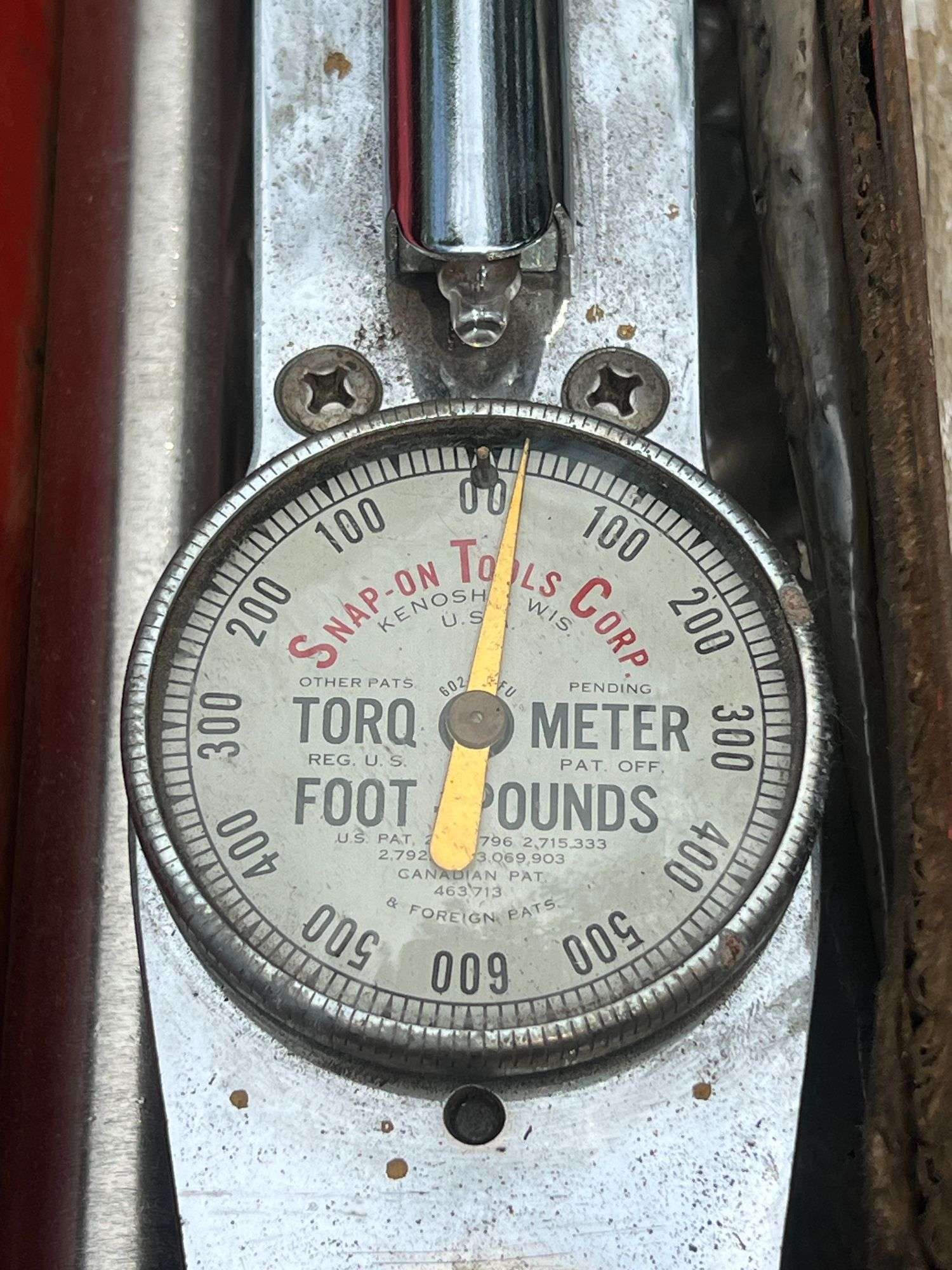 Vintage Snap On Torque Wrench Aumann Auctions Inc