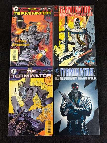 (4) The Terminator Comic Books (Dark Horse Comics) - Aumann Auctions, Inc.