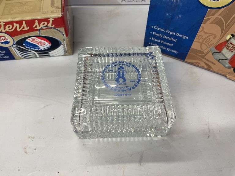 Assorted Pepsi kitchen items - Aumann Auctions, Inc.
