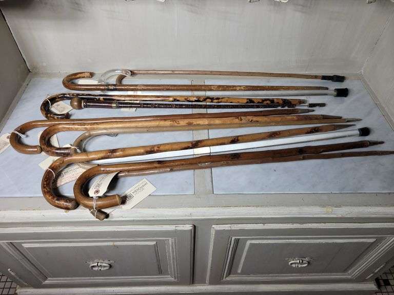 Vintage Canes Lot - Aumann Auctions, Inc.