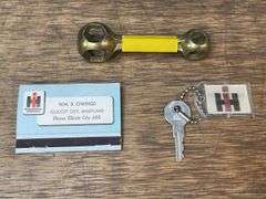 (3) IH Wrench, Matchbook, Key Chain - Aumann Auctions, Inc.