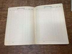 (4) John Deere Farm Account Books - Aumann Auctions, Inc.
