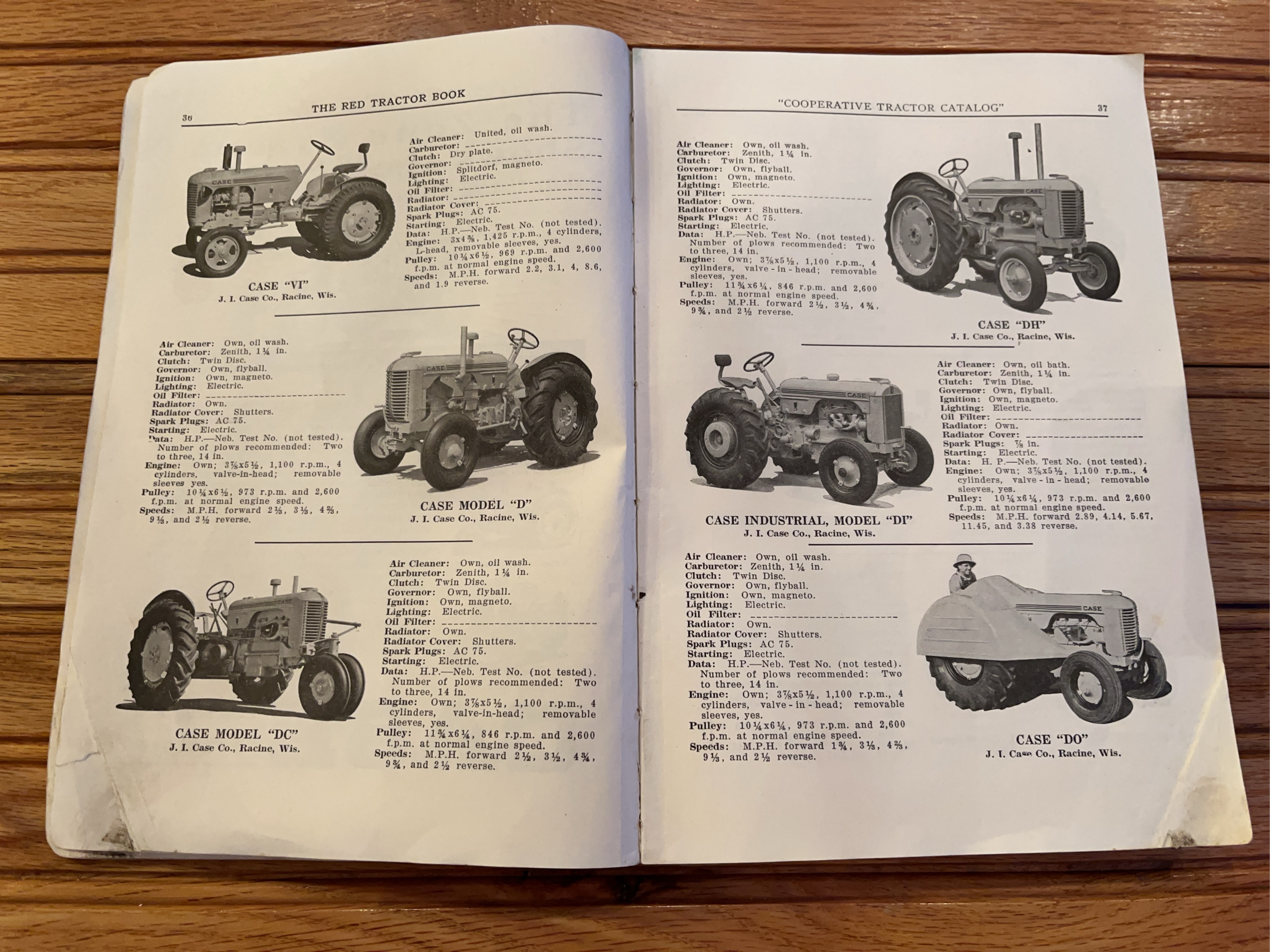 1940-41 Red Tractor Book