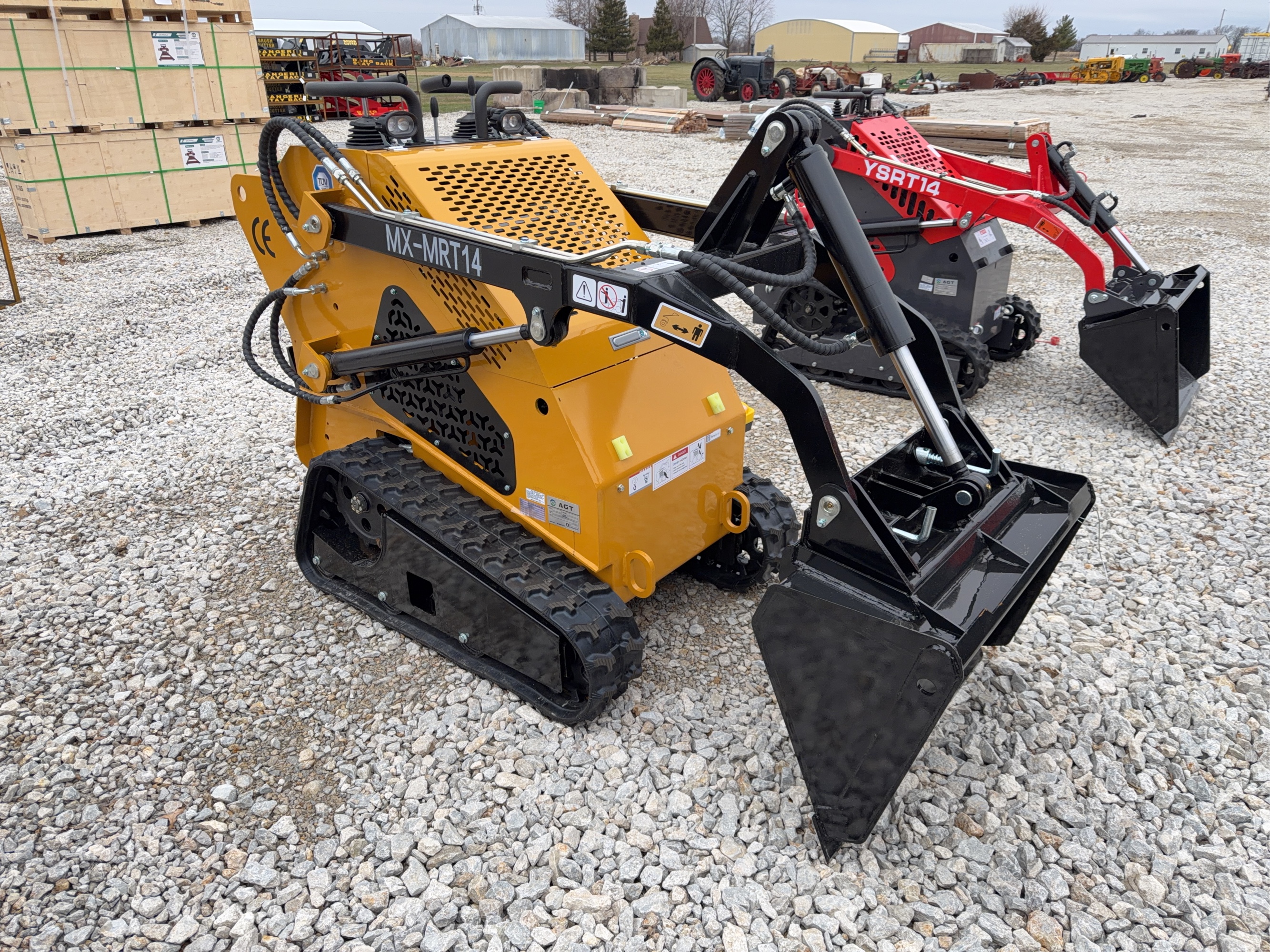 AGT Mini Skid Steer Loader MX-MRT14