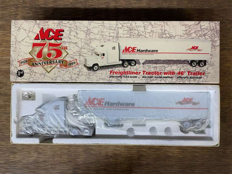 1/54 ACE Hardware 75th Anniversary Semi NIB 1st Gear - Aumann Auctions ...