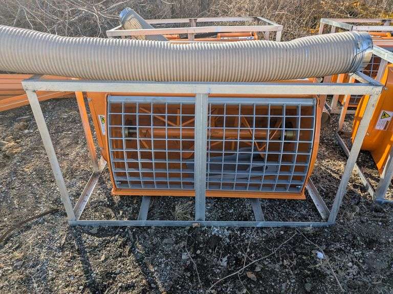 (1) Landhonor Skid Steer Double Discharge Concrete Mixer - Model: DCM ...