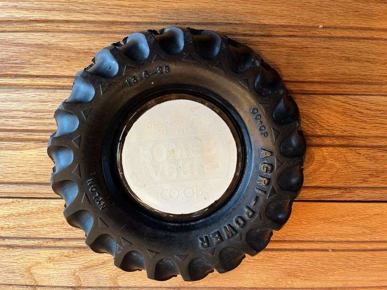 CO-OP Tractor Tire Ashtray - Aumann Auctions, Inc.