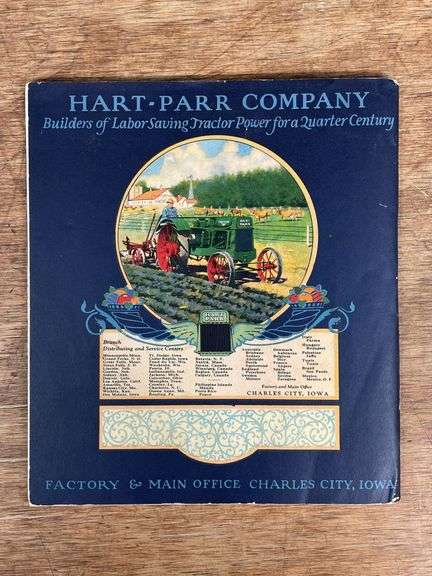 Hart-Parr Catalog - Aumann Auctions, Inc.