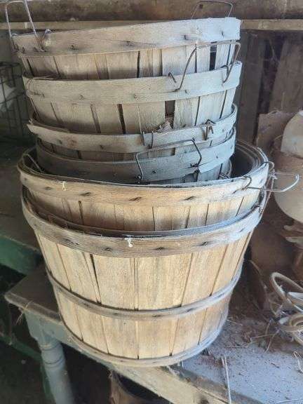 Vintage Apple Masher - Enterprise Co. with Baskets and Barrels - Aumann ...