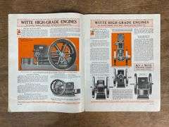 1918 Witte Engine Works How to Judge Engines - Aumann Auctions, Inc.