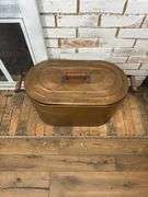 Copper Boiler 27” W - Aumann Auctions, Inc.