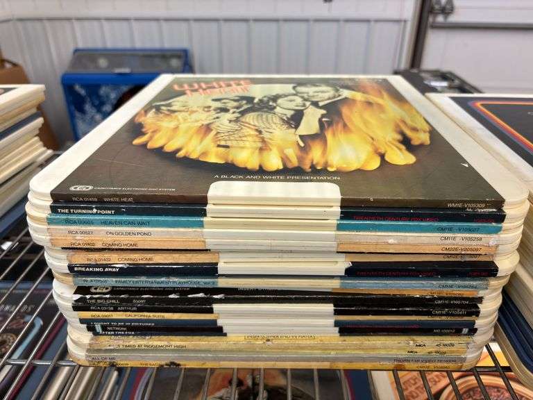 Large Lot of RCA SelectaVision Discs - Aumann Auctions, Inc.
