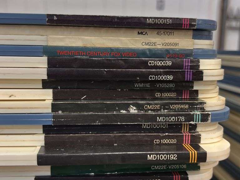 Large Lot of RCA SelectaVision Discs - Musicals - Aumann Auctions, Inc.