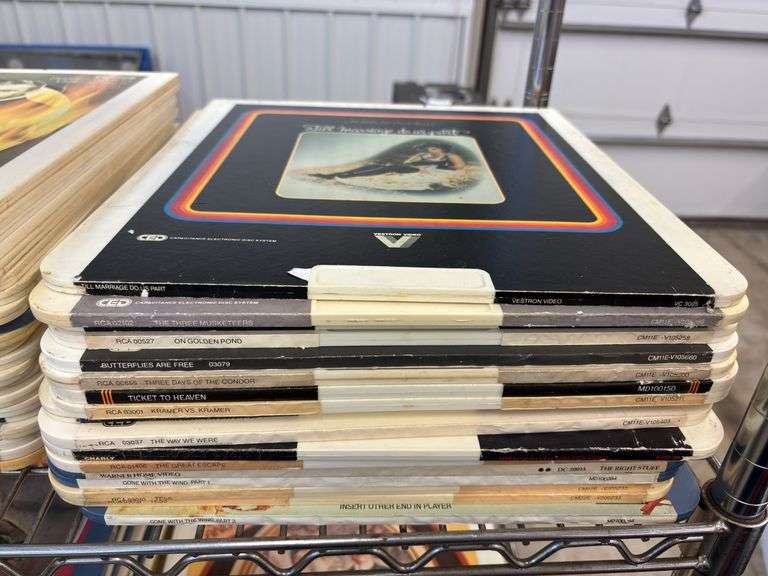 Large Lot of RCA SelectaVision Discs - Aumann Auctions, Inc.