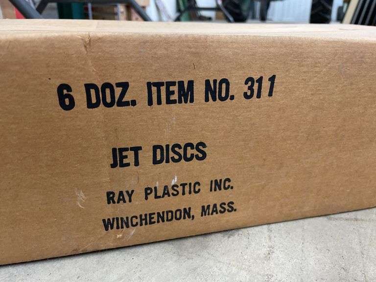 Case of Vintage Tracer Gun Jet Discs NIB - Aumann Auctions, Inc.