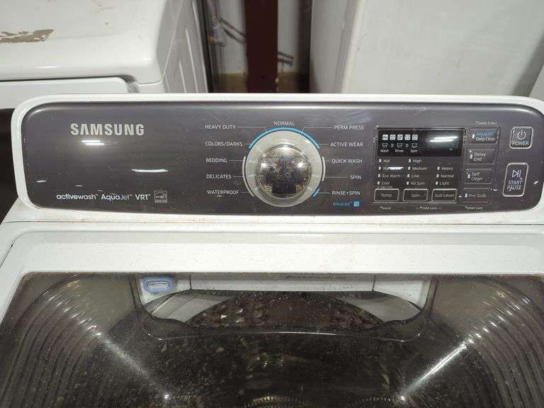 Samsung Active Wash AquaJet VRT Washing Machine - Aumann Auctions, Inc.