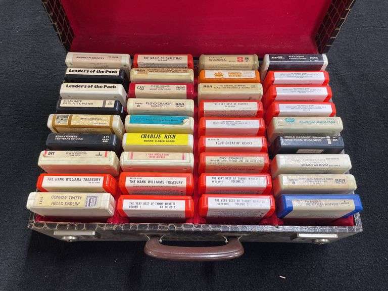 Case of 8-Track Tapes - Aumann Auctions, Inc.