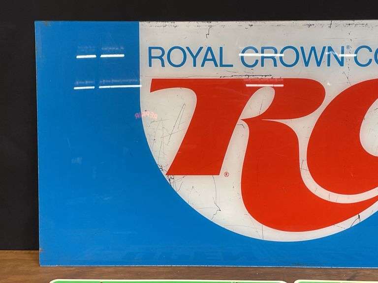 (3) RC Cola + Squirt Signs - Aumann Auctions, Inc.