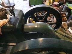Fairbanks Morse 6 HP engine on cart - Aumann Auctions, Inc.