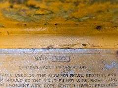 Caterpillar 463 pull scraper - Aumann Auctions, Inc.