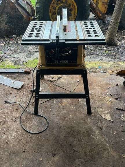Pro-Tech 10” Table Saw - Aumann Auctions, Inc.