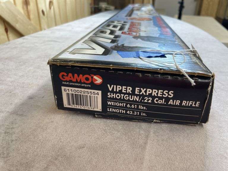 Gamo Viper Express Air Shotgun/ Air Rifle Combination - Aumann Auctions ...