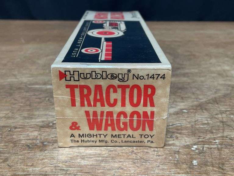 Tractor & Wagon Set NIB Hubley - Aumann Auctions, Inc.