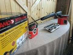 Gamo Scoped Varmint Stalker .177 Air Rifle/Moving Target System/Bullet ...