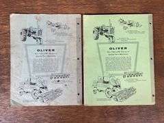 (6) Oliver + White Tractor Manuals - Aumann Auctions, Inc.