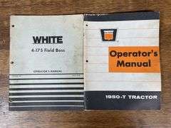 (6) Oliver + White Tractor Manuals - Aumann Auctions, Inc.