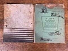 (6) Oliver + White Tractor Manuals - Aumann Auctions, Inc.