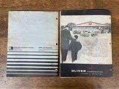 (6) Oliver + White Tractor Manuals - Aumann Auctions, Inc.